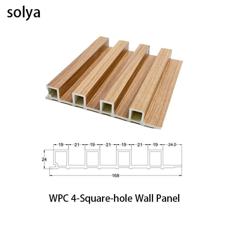 Interior wpc wall panel pvc louvers panel ODM OEM customization free samples